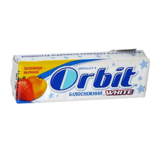 Chewing gum / Orbit apricots and strawberries | Europroduct