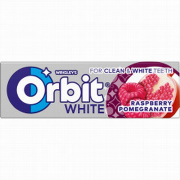 Orbit chewing gum white raspberry-pomegranate 14 g 10*(600) | Europroduct